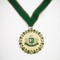 China 3D Soft Enamel Carnival Medal Back With Stickers Different Plating Options for sale