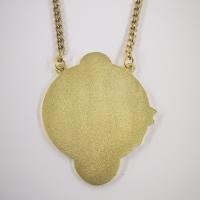 China Gold Plated Soft Enamel Carnival Medal 2.0mm Thick Zinc Alloy Diecast Chain Attached for sale
