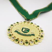 China 3D Soft Enamel Carnival Medal Back With Stickers Different Plating Options for sale