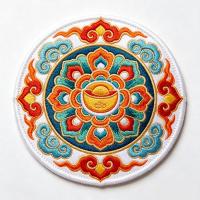 China Custom Logo Embroidery Patch High Density Iron on Sew on Patch for Clothing Hat Wholesale Low MOQ for sale
