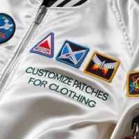 China Custom Personalized Logo Embroidered Patches Any Shape Iron on Sew on Hook and Loop Patch for sale