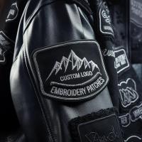 China Custom Personalized Logo Embroidered Patches Any Shape Iron on Sew on Hook and Loop Patch for sale