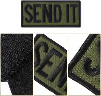 China Hot Sales 3D Reflective Infrared Travel Emblems Patches Hats with Hot Hook Loop&Lock for Secure Attachment for Badges for sale