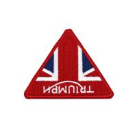 China Reliable China 3D Embroidery Patches in Heart and Flower Shapes for Hat Decoration Wholesale Embroidered Fabric Logo Patch for sale