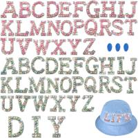China Classic Sorority Greek Alphabet Iron-on Patches Machine Embroidery Zeta Phi Beta Delta SGRho Clothing-Made Felt Chenille Patches for sale