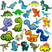 China Custom DIY Animal Letters Embroidery Patch for Clothing Iron-on Backing Canvas Fabric Plastic Wholesale for sale