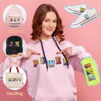 China Custom Chenille Fabric Jacket with Embroidered Iron Letters Toothbrush Patches and Letter Embroidery Personalized Design for sale