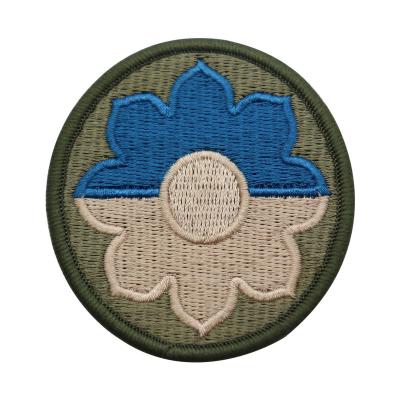 China Custom Embroidered Patches Trucker Hat Patches Varsity Jacket Embroidered Badges Iron on Backing for Cloth Tshirt for sale