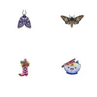 China Customized Designer 3D Butterfly Insect Embroidery Patches Iron-on Animal Embroidery for Clothes Made of Felt Fabric for sale