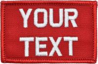 China Customizable Tactical Name Patch with Sequins Personalized Iron-On/Sew-On Hook Loop Fabric Embroidered Add Your Picture for sale