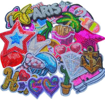 China Custom Sportswear Iron on Patches for Hats logo Football Basketball Patches Embroidery Embroidered Colorful Letters Patches for sale