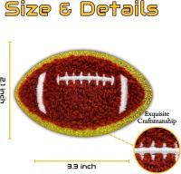 China Custom Sportswear Iron on Patches for Hats logo Football Basketball Patches Embroidery Embroidered Colorful Letters Patches for sale