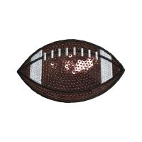 China Custom Colorful Football Patches Embroidery Hat Patches Iron for Sportswear Embroidered Chenille Stick-on Letter Patches for sale