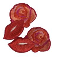 China Custom Handmade Embroidered Iron on Patches Made Flower Butterfly Shoes Insect Shape for Clothes Garments Bags Made From Felt for sale