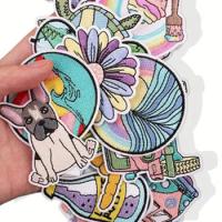 China Customized Summer Logo Embroidered Patch Environmental Protection Light Cotton and Plastic Dog Patch With Sequins Decoration for sale