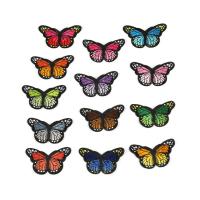 China High Performance Butterfly Shaped Embroidery Patches Fabric Patches with Embroidered Technics for sale