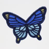 China High Performance Butterfly Shaped Embroidery Patches Fabric Patches with Embroidered Technics for sale