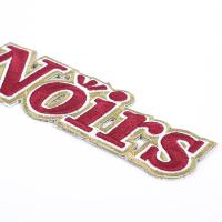 China Personalized 3D Puff Embroidery Patch - Wholesale Iron on Heat Press Patch With Name, Letter, and Logo for sale