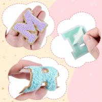 China Wholesale Self-Adhesive Chenille A-Z Letter Patches Embroidered Letters for Clothing Fabric Shoes Bags-Multicolor for sale