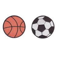 China Wholesale 3D Letters Patches for Sportswear Football Basketball Appliqued Embroidered Badge Embroidery Fabric for Garments for sale