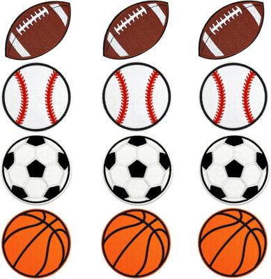 China Colorful Rainbow Alphabet Shadow Letters Basketball Sportswear Numbers Iron on Sportswear Colorful Letters for sale