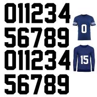 China Colorful Rainbow Alphabet Shadow Letters Basketball Sportswear Numbers Iron on Sportswear Colorful Letters for sale