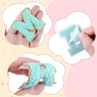 China Multicolor Glitter Self Adhesive Embroidery Patches Selfadhesive Patches Embroidered Iron on Chenille Patch for Clothing for sale