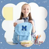 China Custom Self Adhesive Chenille Letter Patches A-Z Chenille Letters for Fabric Shoes Bags (Deep Blue) Chenille Woven Patches for sale