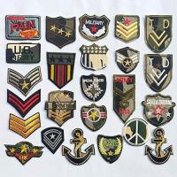 China Custom3D Heat Transfer Silk Fabrics Embroidery Clothing Patches 3D LED Flashing Magnetic Personality Badge for sale