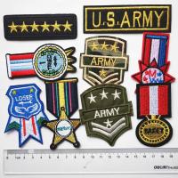 China Custom3D Heat Transfer Silk Fabrics Embroidery Clothing Patches 3D LED Flashing Magnetic Personality Badge for sale