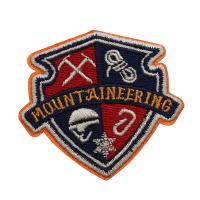 China Hot Sale Custom Logo Shoulder Chest Back Embroidered Patch for Clothing for sale