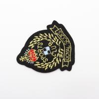 China Hot Sale Custom Logo Shoulder Chest Back Embroidered Patch for Clothing for sale