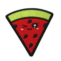 China Fresh Grape Embroidered Patches with Beads PU Iron-on Decorations for Uniforms Mainly Fabric Material for sale