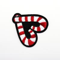 China Hot Selling Cartoon Embroidery  Chenille Letter Patch Towel Chenille Patches Cloth Patches for sale