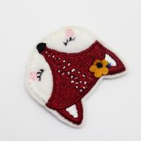China Free Sample Patches Embroidery Crochet Cherry With Iron on Letter N Chenille Patches  Hand Embroidery Badges for sale