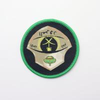 China 3D Sequin Hand Puff Embroidery Eco-Friendly Canvas Custom Might Sew-On Chenille Embroidery Patches for sale
