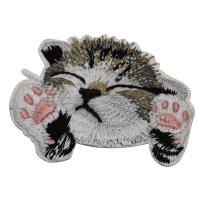 China 3D Sequin Hand Puff Embroidery Eco-Friendly Canvas Custom Might Sew-On Chenille Embroidery Patches for sale