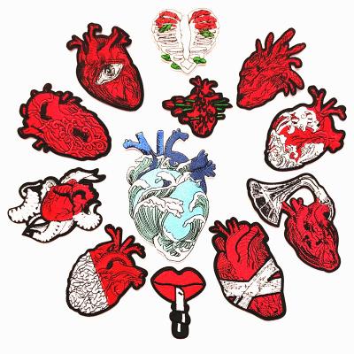 China Best Sales Eye Sequins Patches for T-Shirt Chenille Patches for Jacket  Parche De Lentejuelas Para Planchar for sale