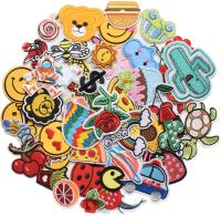 China China Factory Chenille Patch Custom Embroidery Badges for Clothing  Sew Iron on Glitter Patches for sale