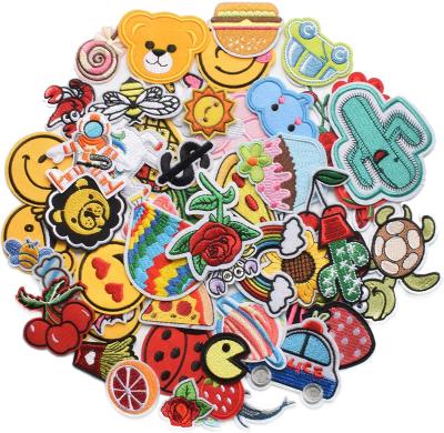 China China Factory Chenille Patch Custom Embroidery Badges for Clothing  Sew Iron on Glitter Patches for sale