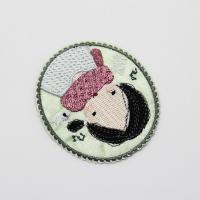 China China Factory Chenille Patch Custom Embroidery Badges for Clothing  Sew Iron on Glitter Patches for sale