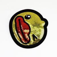 China China Factory Chenille Patch Custom Embroidery Badges for Clothing  Sew Iron on Glitter Patches for sale