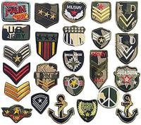 China Customized Tiger Warriors Pattern  Twill Fabric  Embroidery Patch/Badge/Emblem for Team Garment for sale