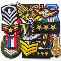 China Customized Tiger Warriors Pattern  Twill Fabric  Embroidery Patch/Badge/Emblem for Team Garment for sale