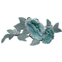 China 3D Embroidery Flower Patch Beautiful  Iron on for sale