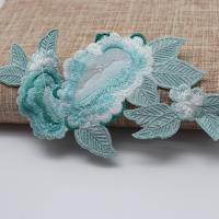 China 3D Embroidery Flower Patch Beautiful  Iron on for sale