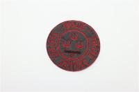 China custom designer 3D clothes logo embroidery iron on chenille letter patches for clothing for sale