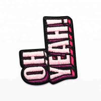 China Professional Embroidery Machines to Make Clothing Embroidered Badges OH YEAH Patch Kids Patches for sale