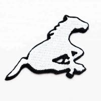 China Custom Pink Sneaker Patch High Quality Embroidered Flower Lace Badges Iron-On Shoes Patches with Custom Designs for Hat & DIY for sale