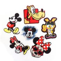 China Good Quality Patch Stick on Tiger Head Embroidered Patch for Denim Jacket Lifelike Animal Embroidery Patch for sale
